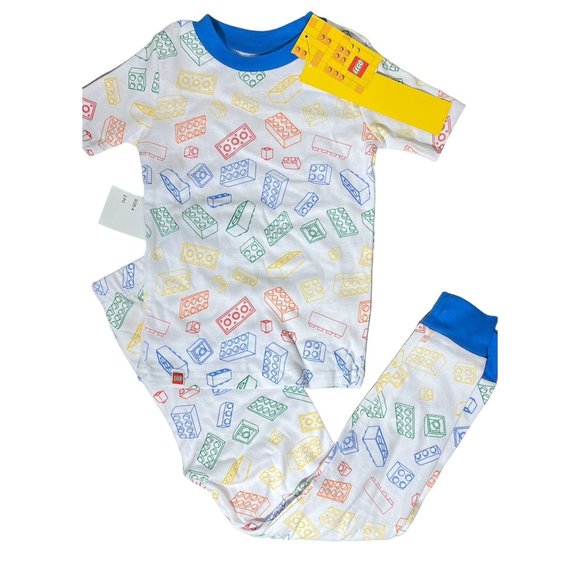 Lego | Pajamas | Lego 2 Piece Pajamas Pj Set Pants Short Sleeve Shirt ...
